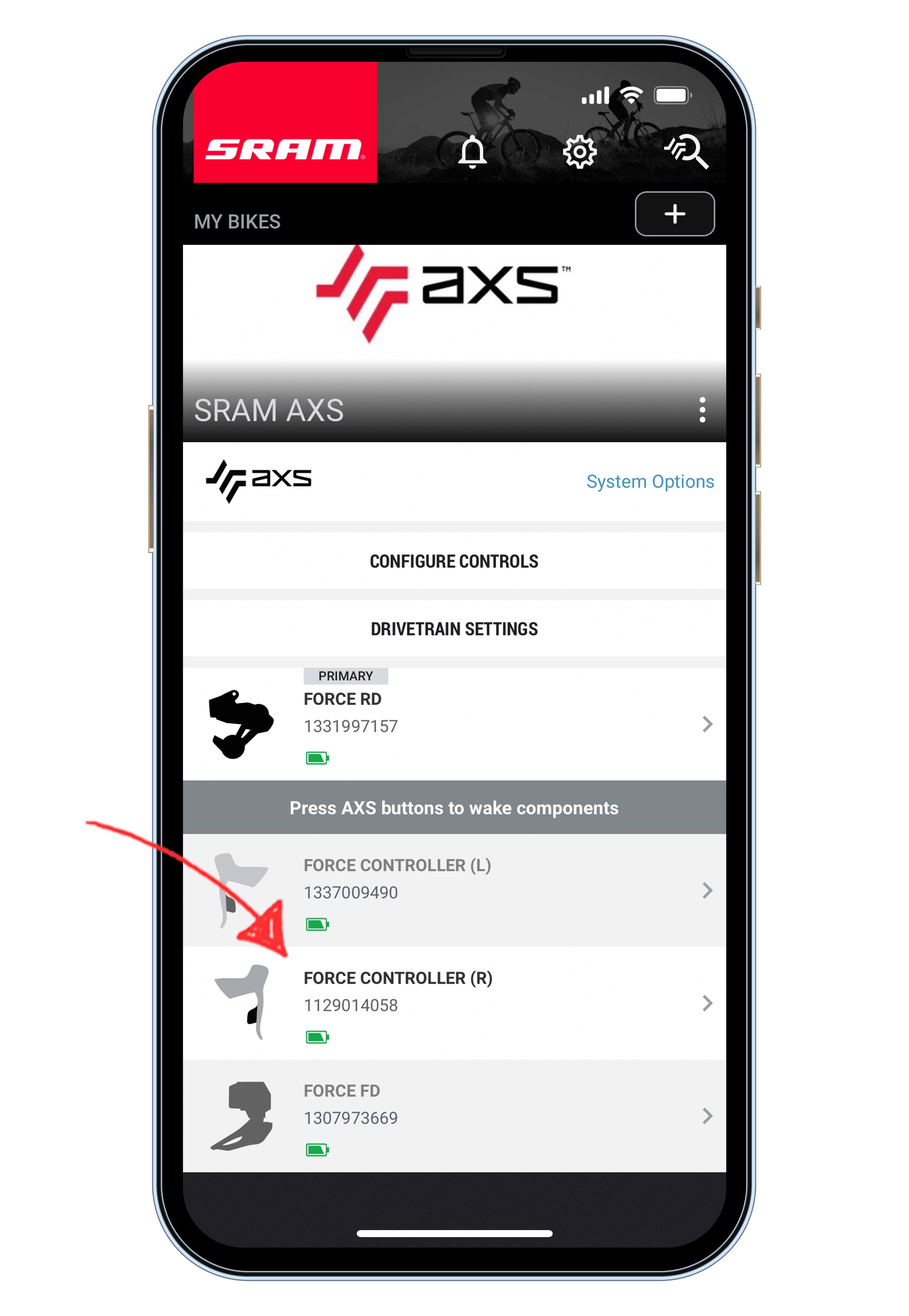 How do I update firmware using the AXS App? – SRAM